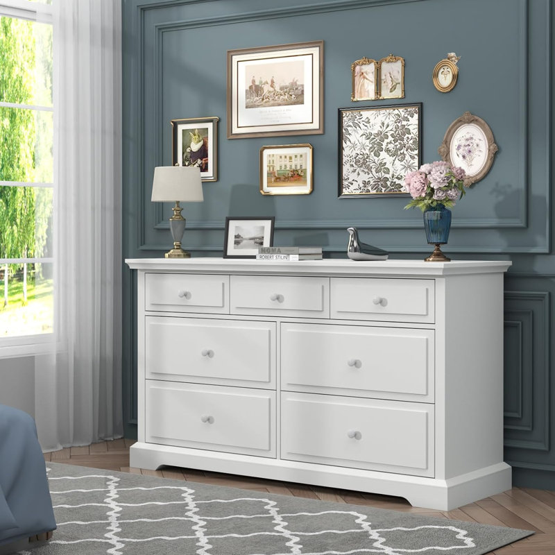 White bedroom dressers and chests store